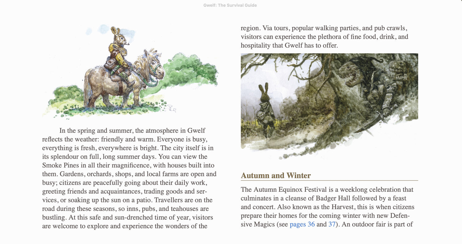 Gwelf: The Survival Guide eBook (Digital Download) – Eye of Newt Books